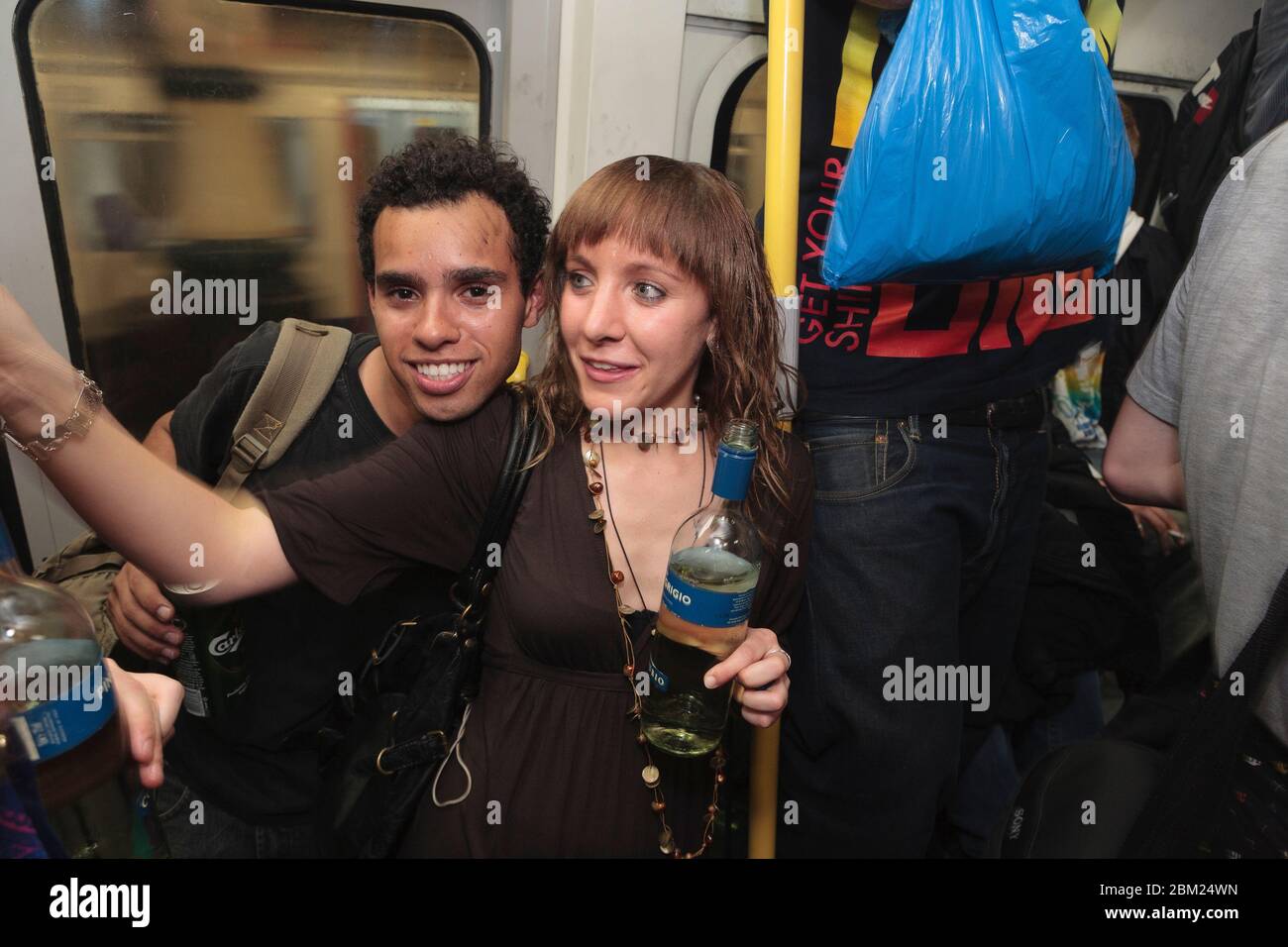 Drinking alcohol on train uk hi-res stock photography and images - Alamy