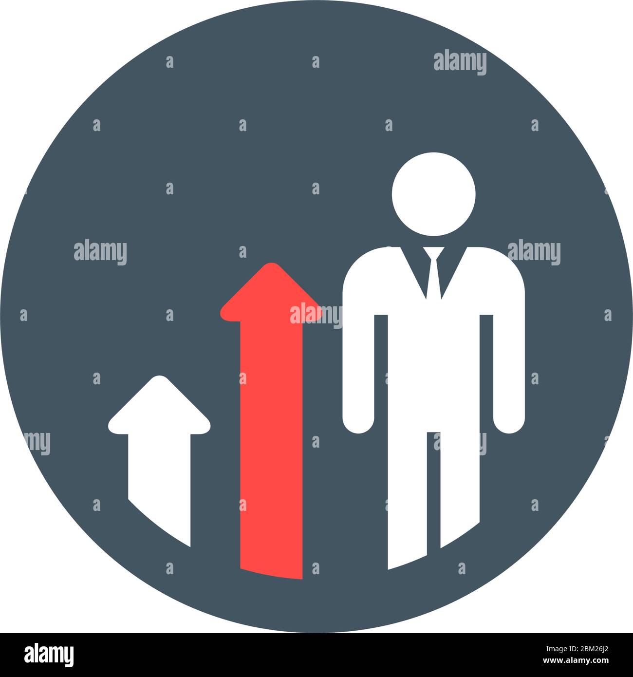 Percentage icon arrow on Cut Out Stock Images & Pictures - Alamy