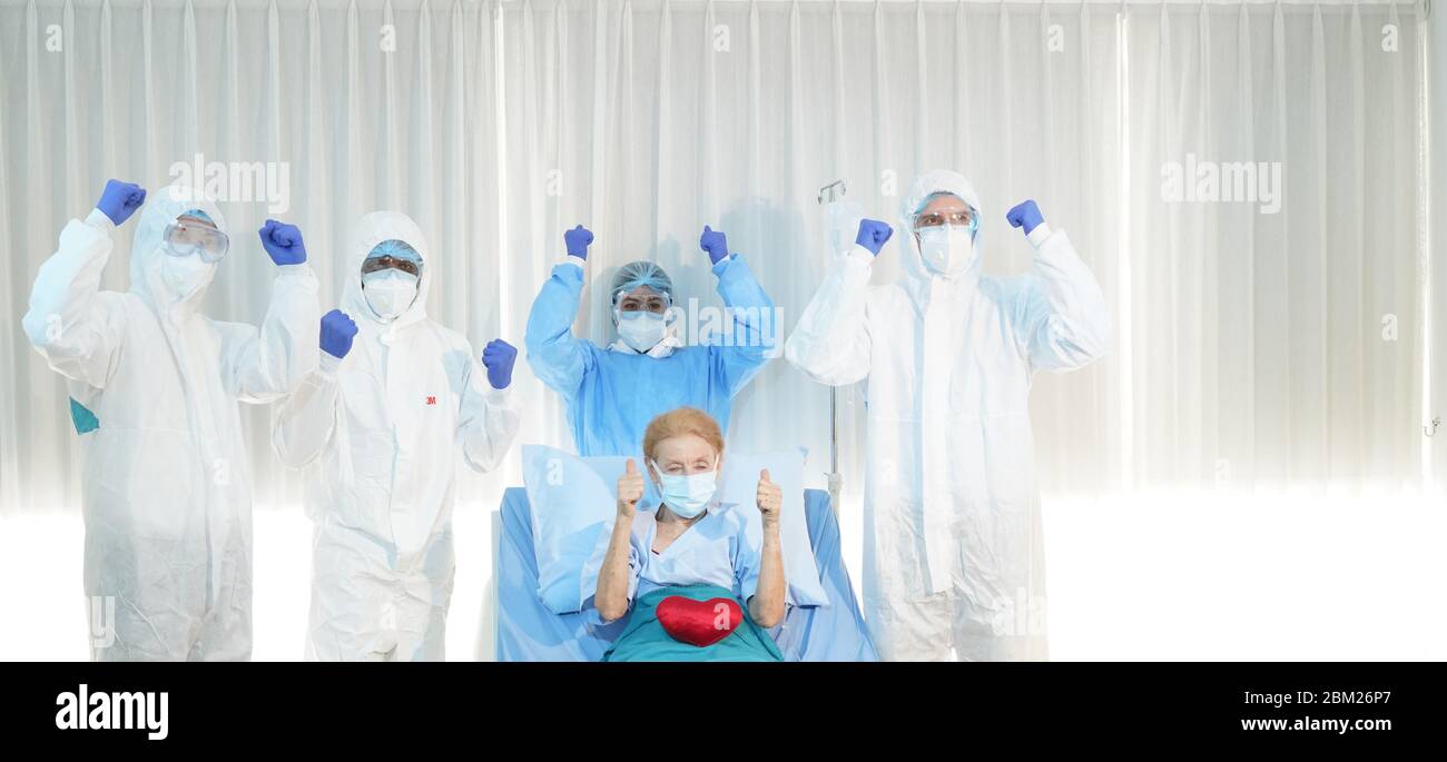doctor and disease control experts team can handle patients COVID 19 ...