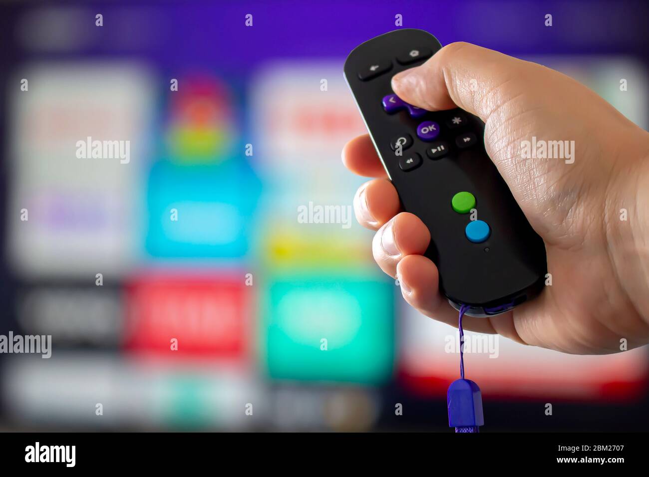 Roku tv hi-res stock photography and images - Alamy