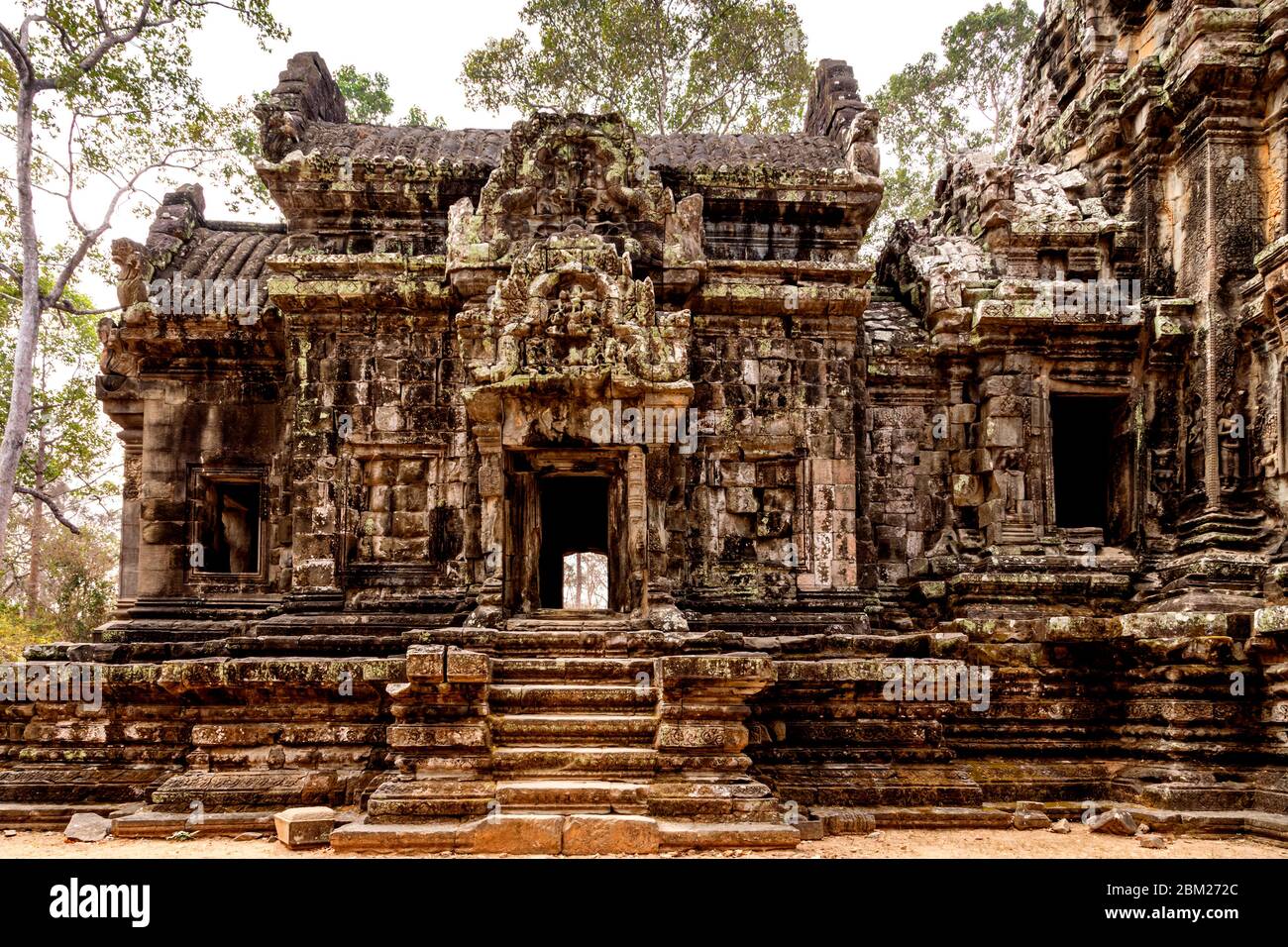 The Thommanon Temple, Angkor Wat Temple Complex, Siem Reap, Cambodia ...