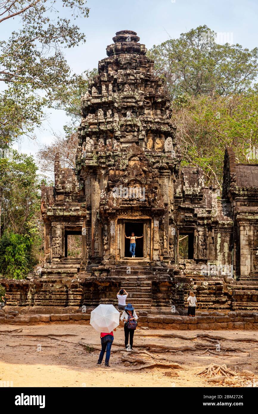The Thommanon Temple, Angkor Wat Temple Complex, Siem Reap, Cambodia ...