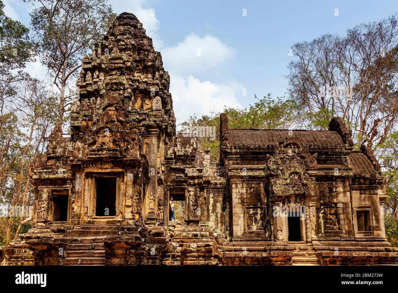 The Thommanon Temple, Angkor Wat Temple Complex, Siem Reap, Cambodia ...
