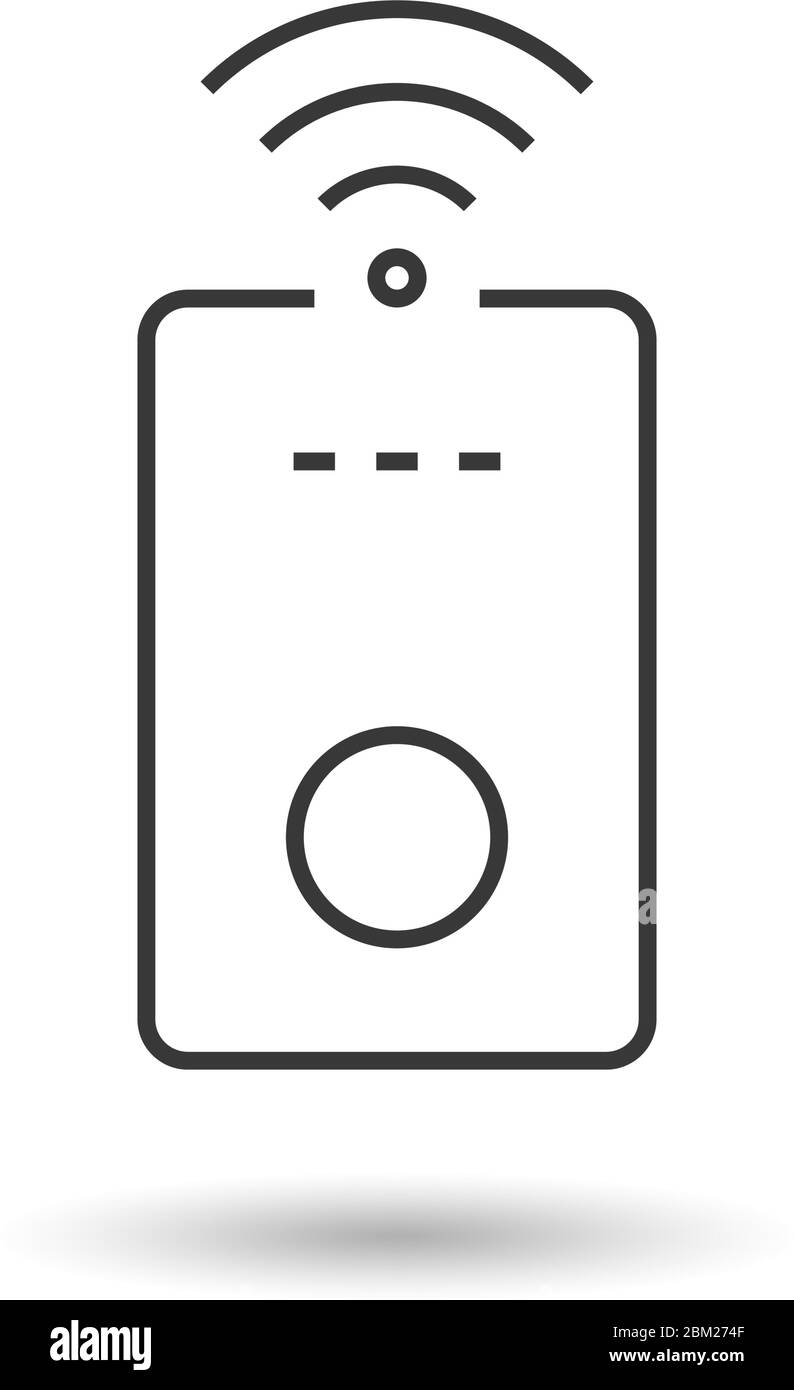 Sensor Icon Outline Style Thin Line Creative Sensor Icon For Logo Graphic Design And More