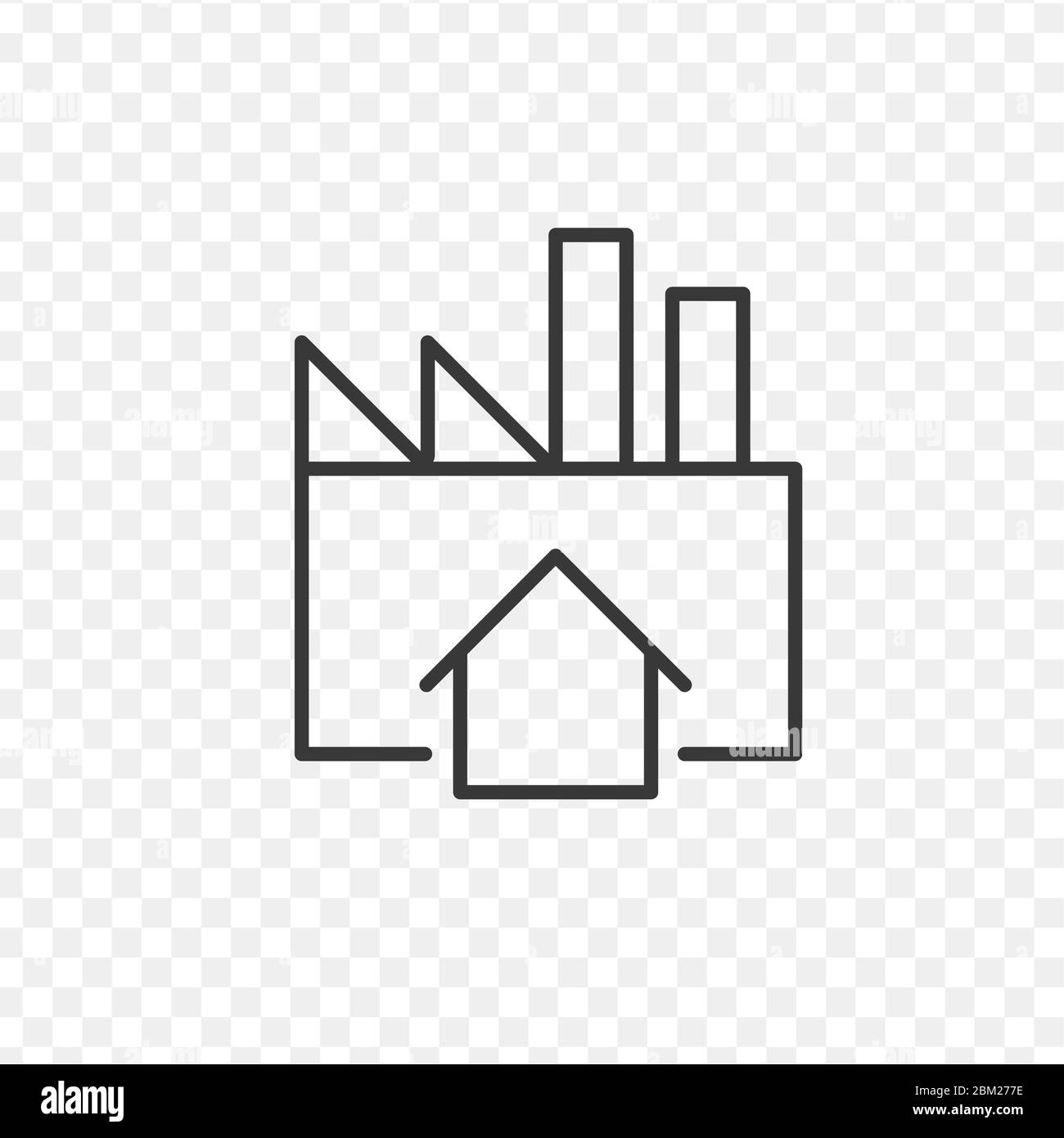 industry, factory, management, business icons. Stock Vector ...