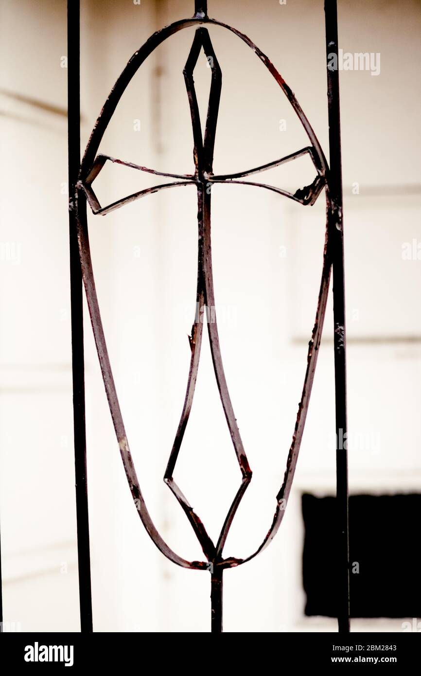 Wrought iron hand railing hi-res stock photography and images - Alamy