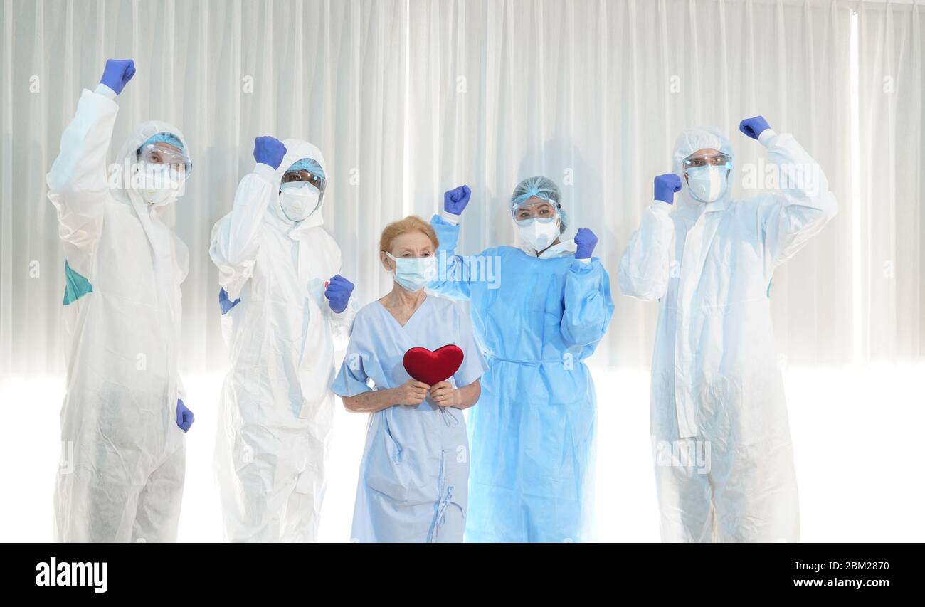 doctor and disease control experts team can handle patients COVID 19 ...