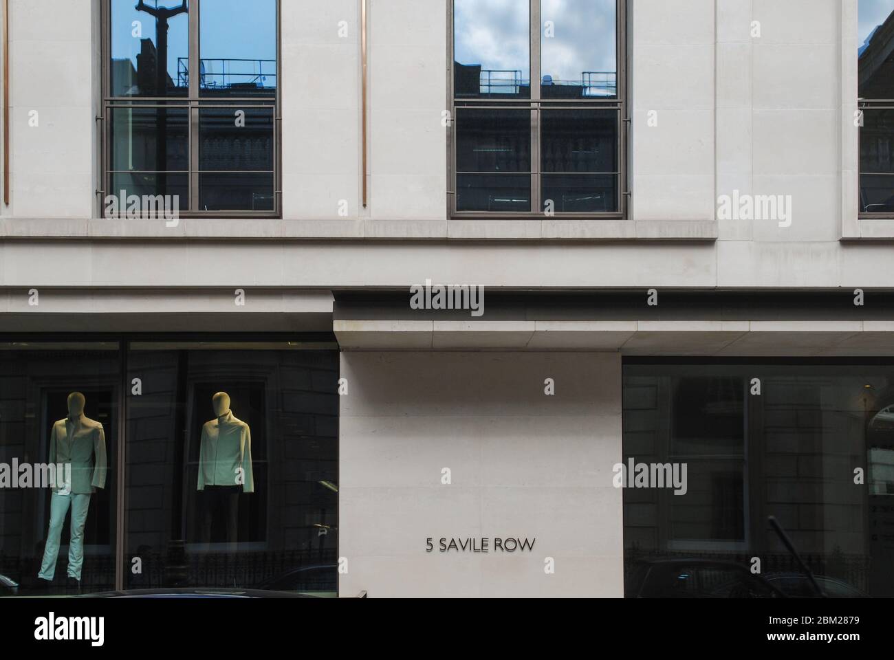 Facade Portland Stone Cladding Architecture 5 Savile Row, London, W1S ...