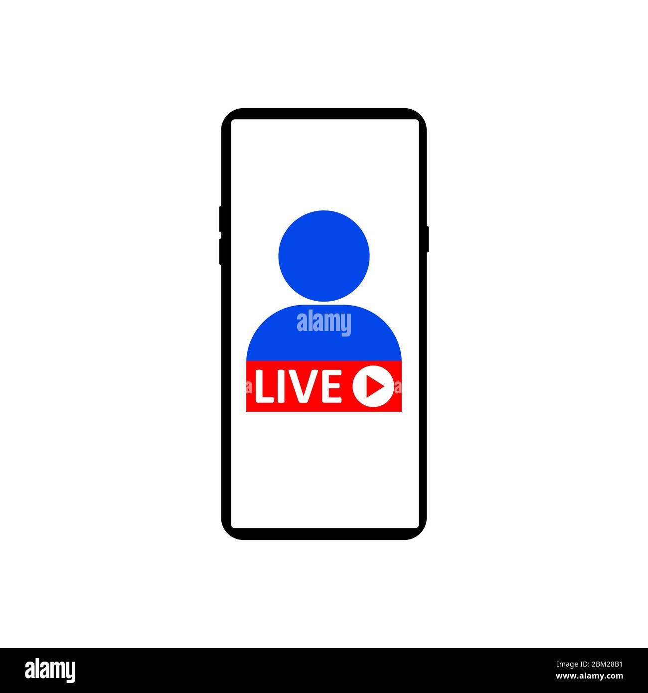 Live stream vector vectors hi-res stock photography and images - Alamy