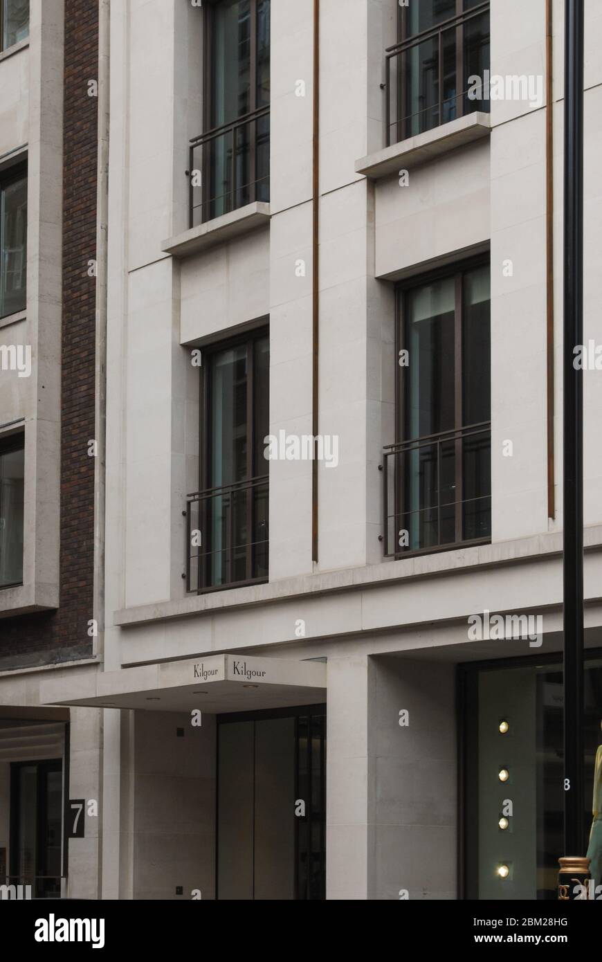 Facade Portland Stone Cladding Architecture 5 Savile Row, London, W1S ...