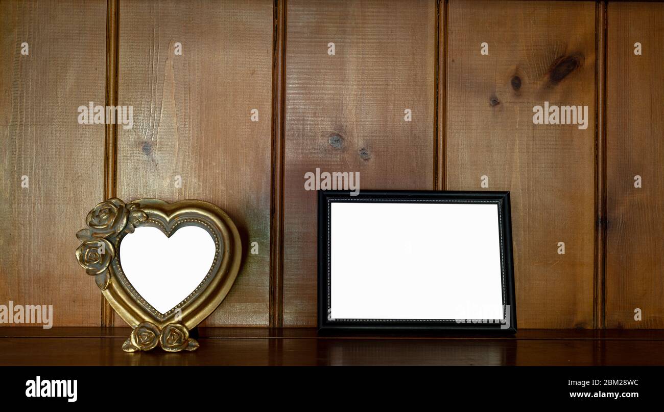 Realistic stylish photo frame hi-res stock photography and images - Alamy