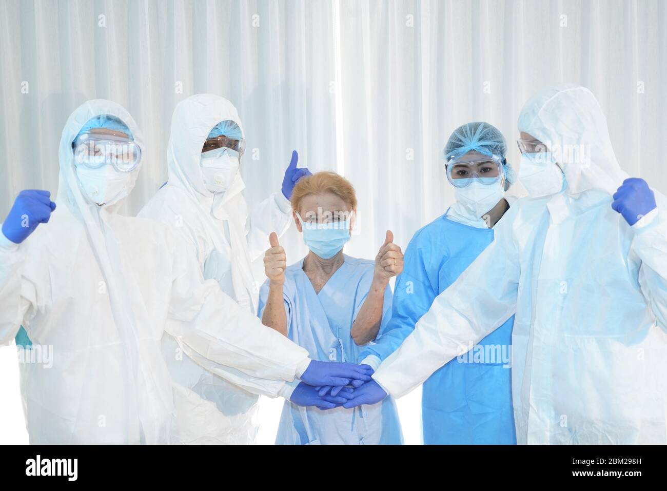 doctor and disease control experts team can handle patients COVID 19 ...
