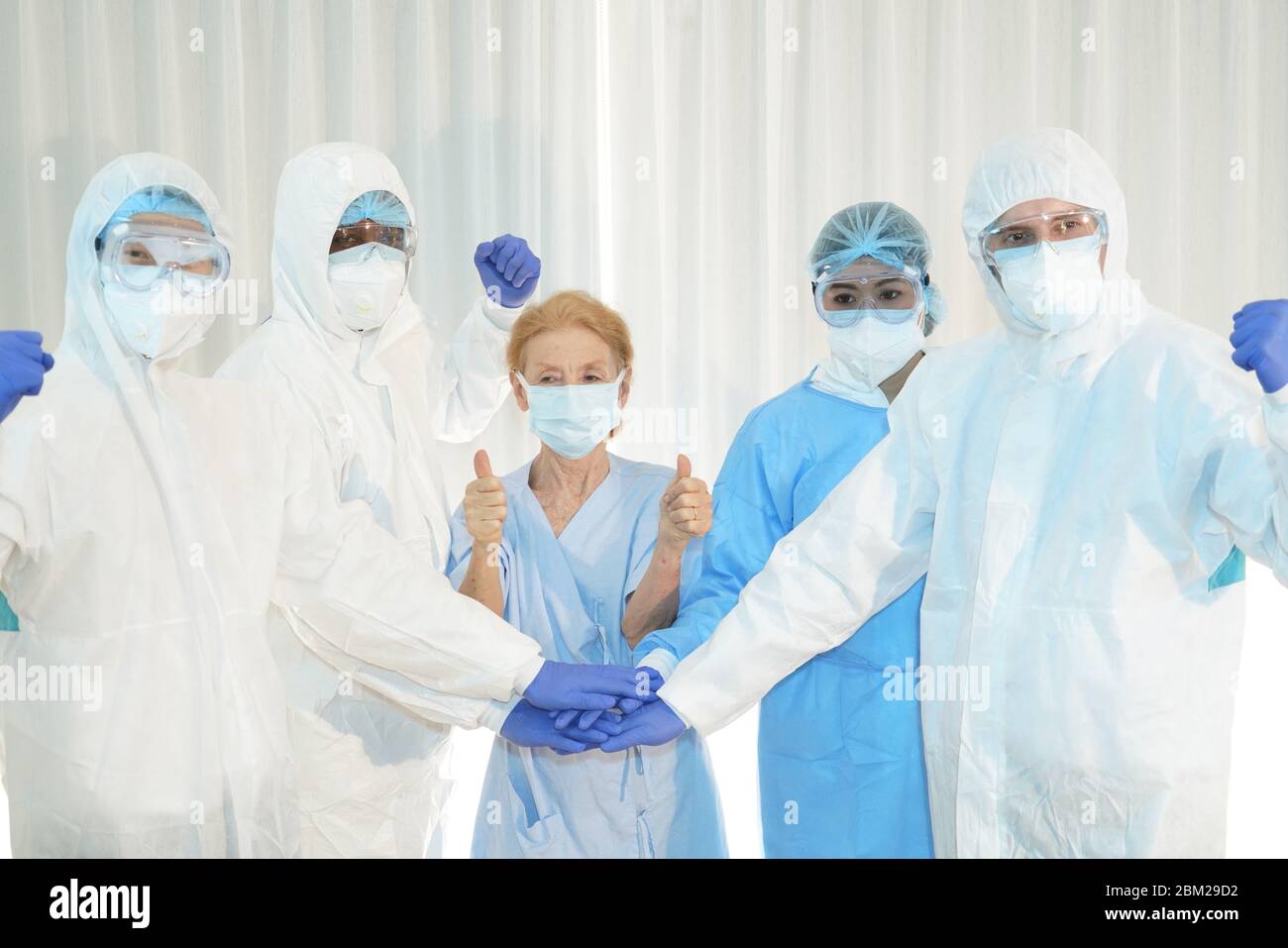 doctor and disease control experts team can handle patients COVID 19 ...