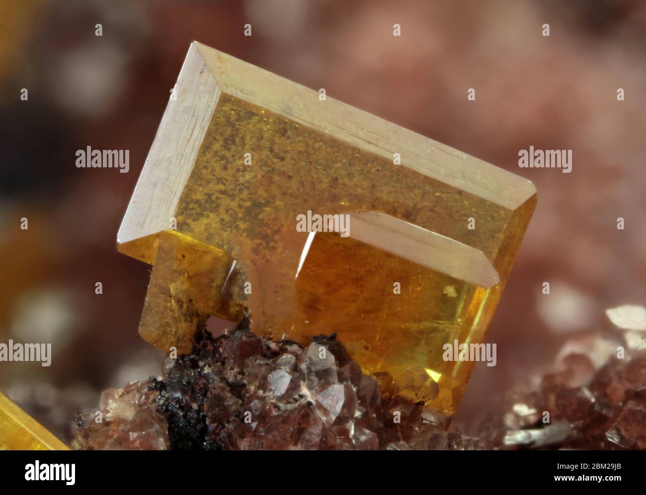 Wulfenite - Rowley Mine, Theba, Painted Rock Mining District, Painted ...