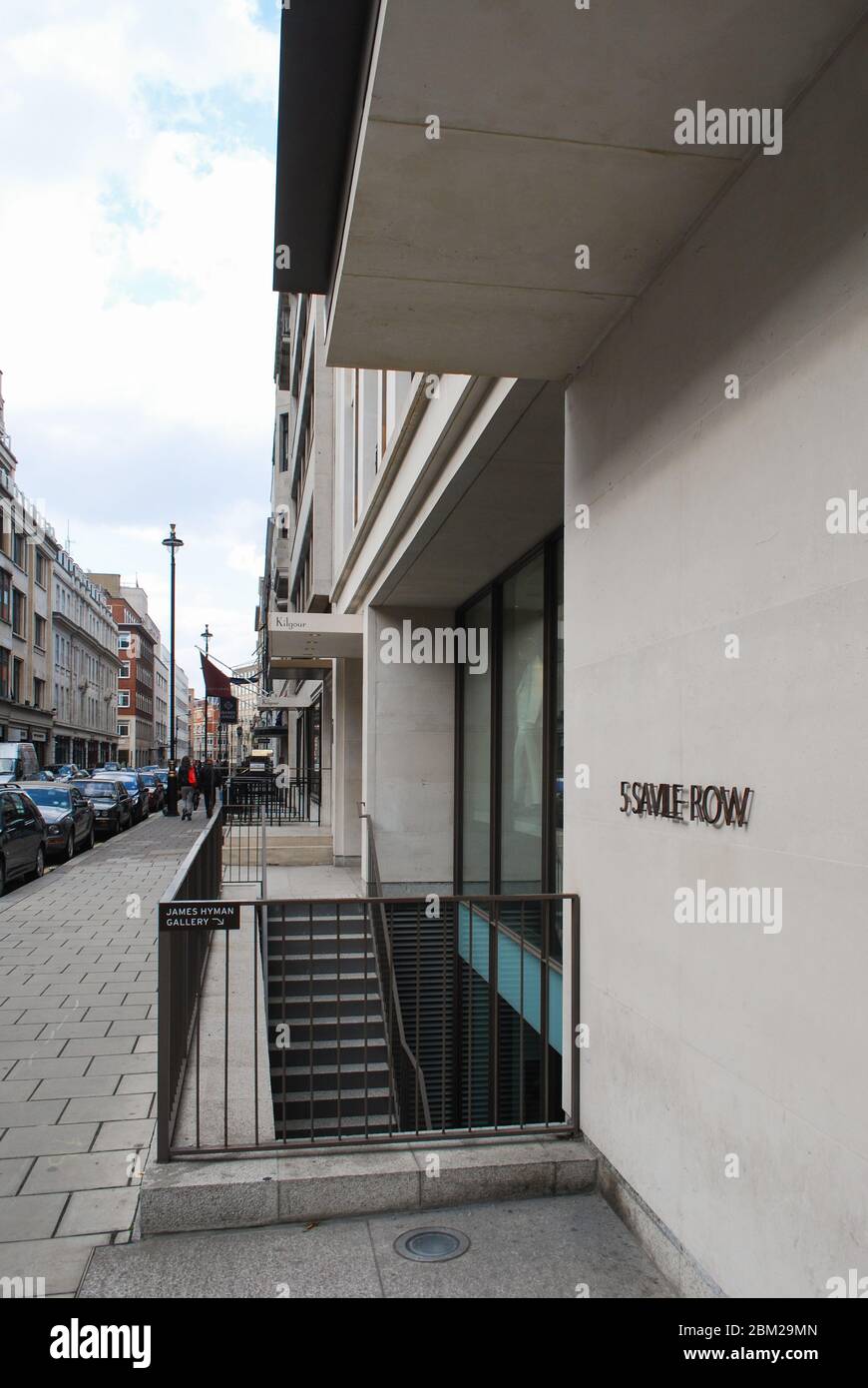 Facade Portland Stone Cladding Architecture 5 Savile Row, London, W1S ...