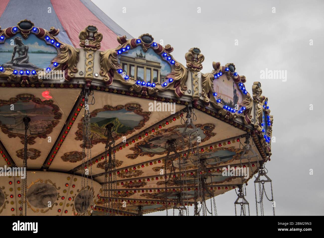 Funfair Ride, London UK Stock Photo - Alamy