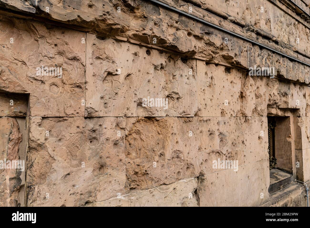 Pock marked buildings hi-res stock photography and images - Alamy