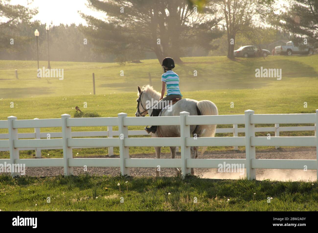 Person riding a horse hi-res stock photography and images - Alamy
