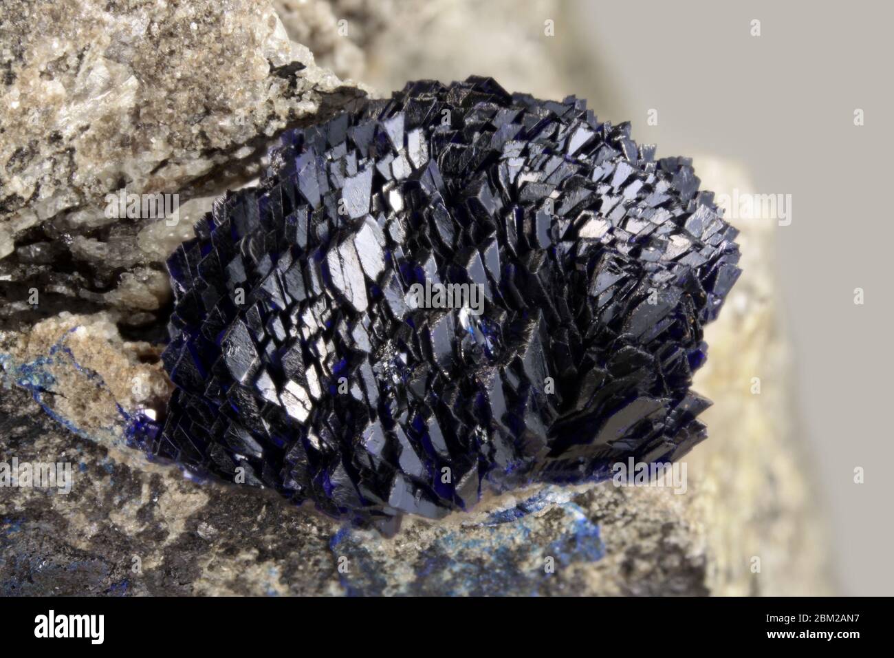 Azurite - Schmitt dolomite quarry, Altenmittlau, Freigericht, Main ...