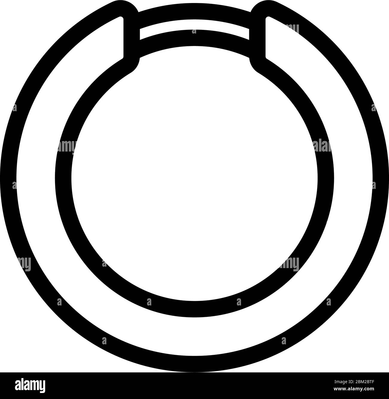 hand bracelet icon vector outline illustration Stock Vector Image & Art ...