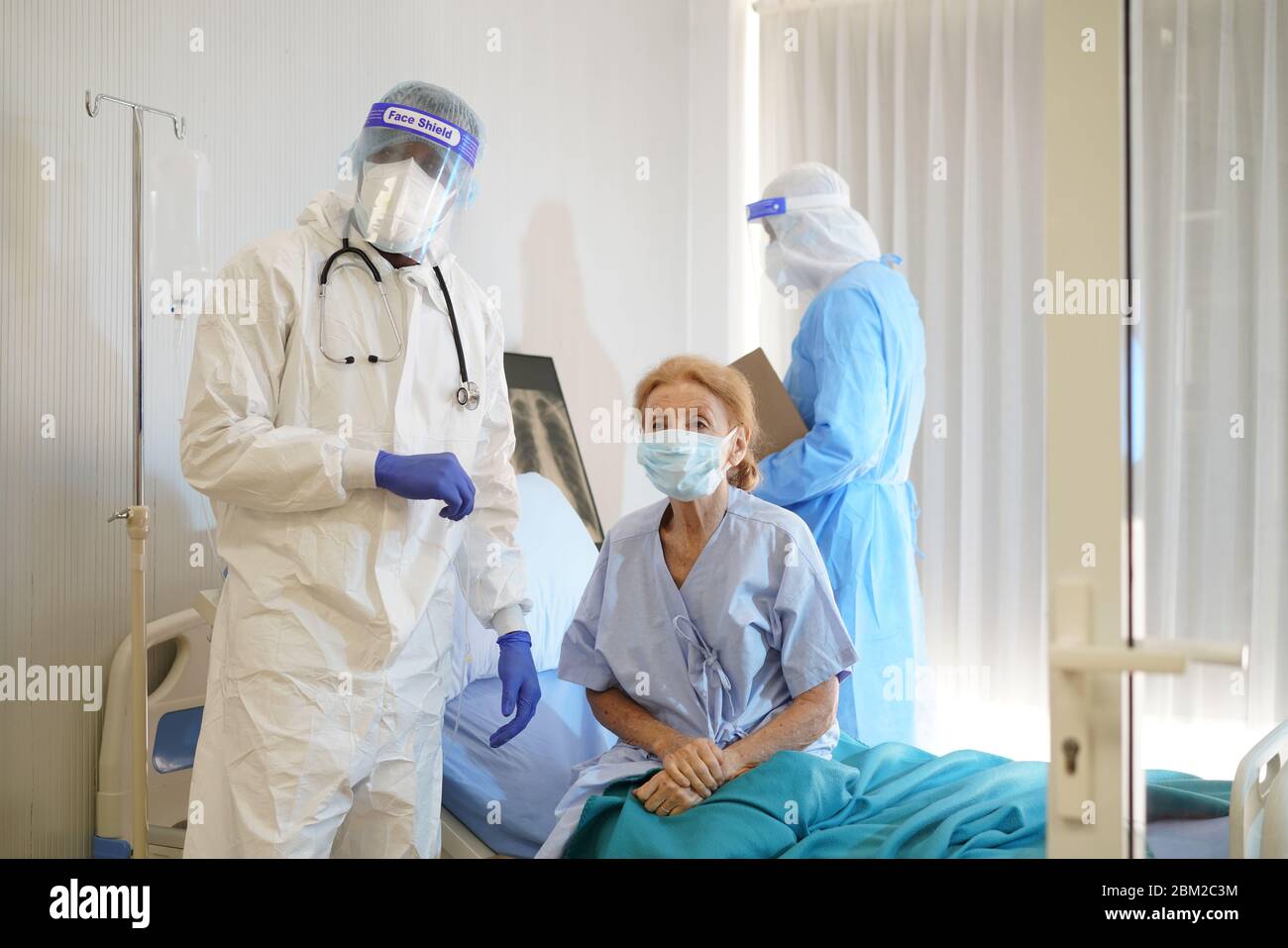 doctor and disease control experts team can handle patients COVID 19 ...