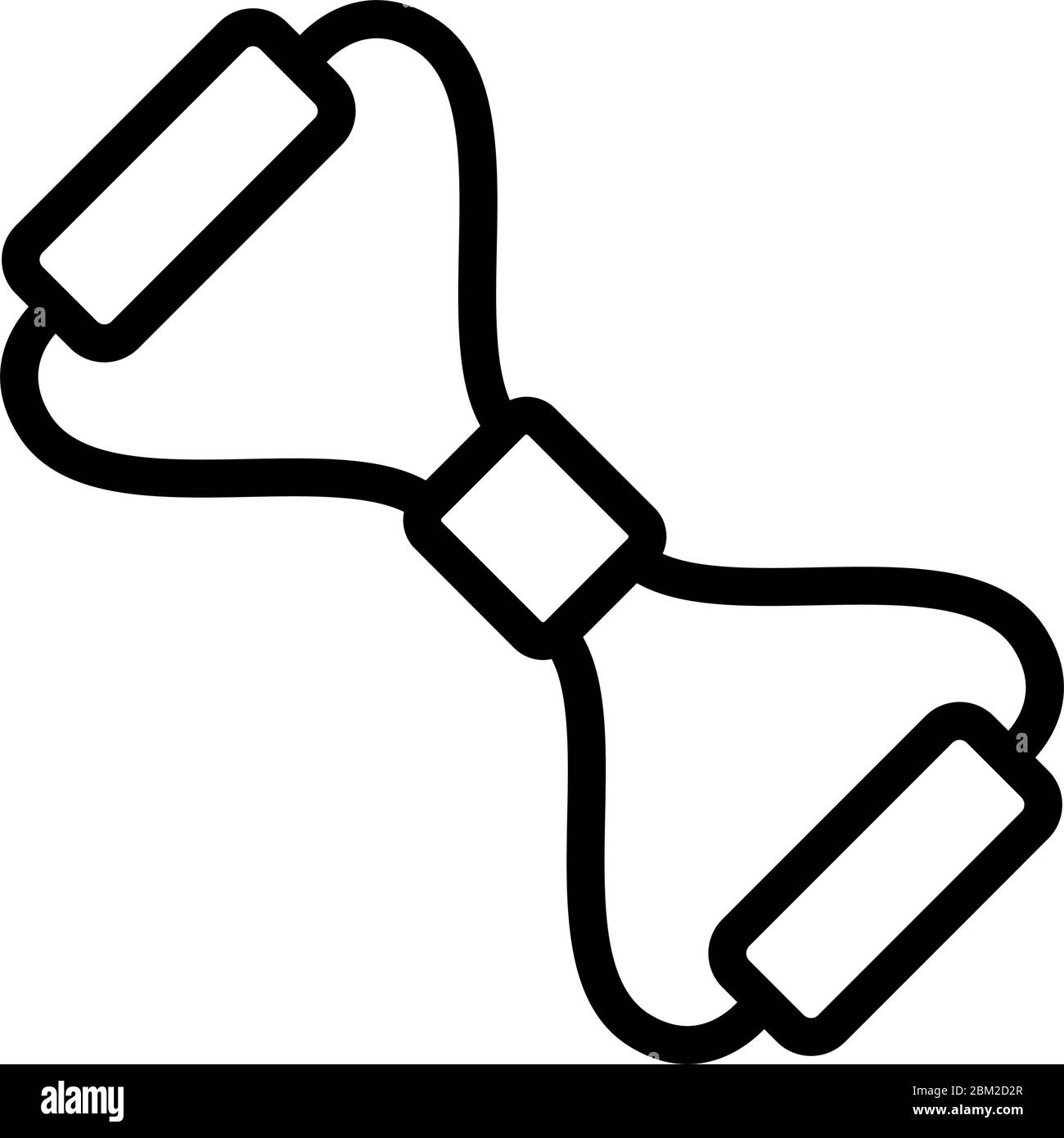 figure eight expander icon vector outline illustration Stock Vector ...