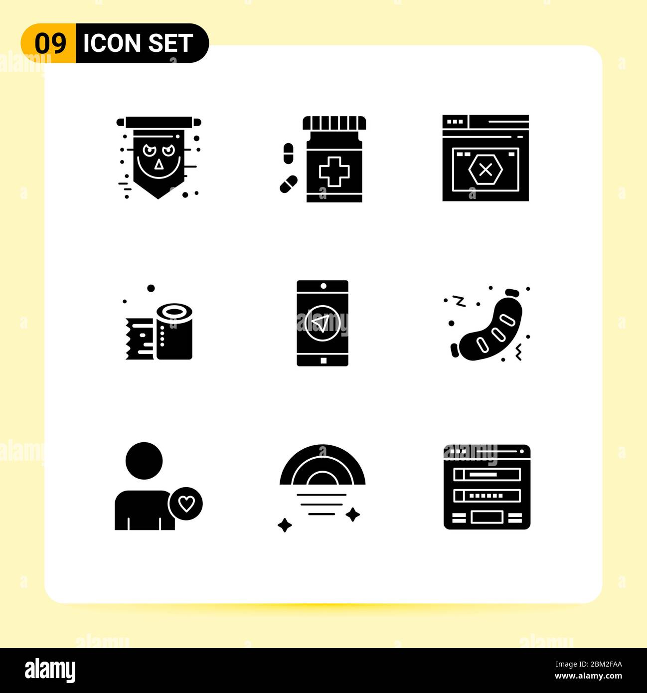 Rainbow tissue Stock Vector Images - Alamy