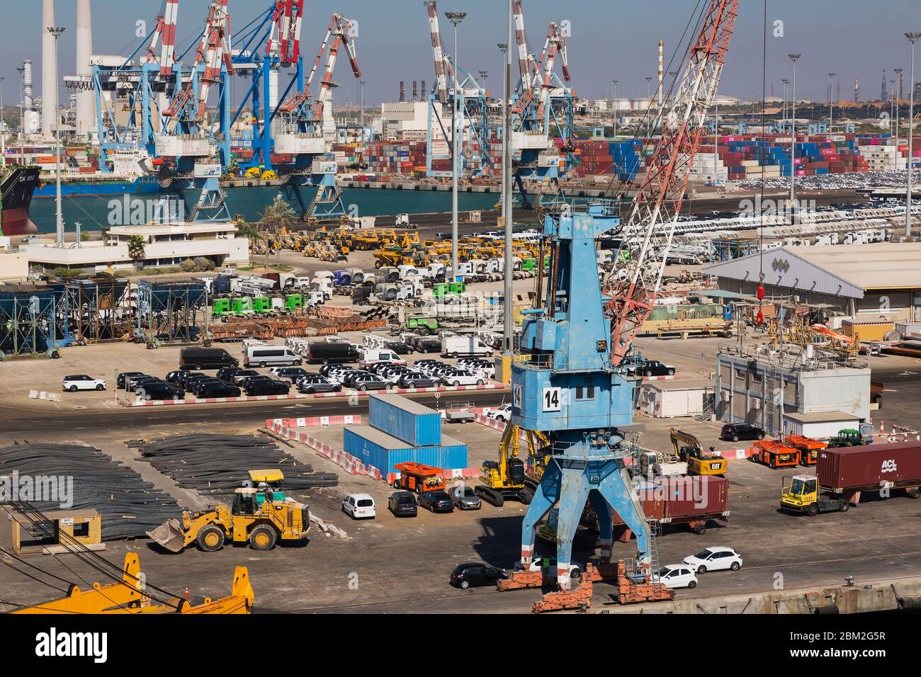Ashdod port hi-res stock photography and images - Alamy