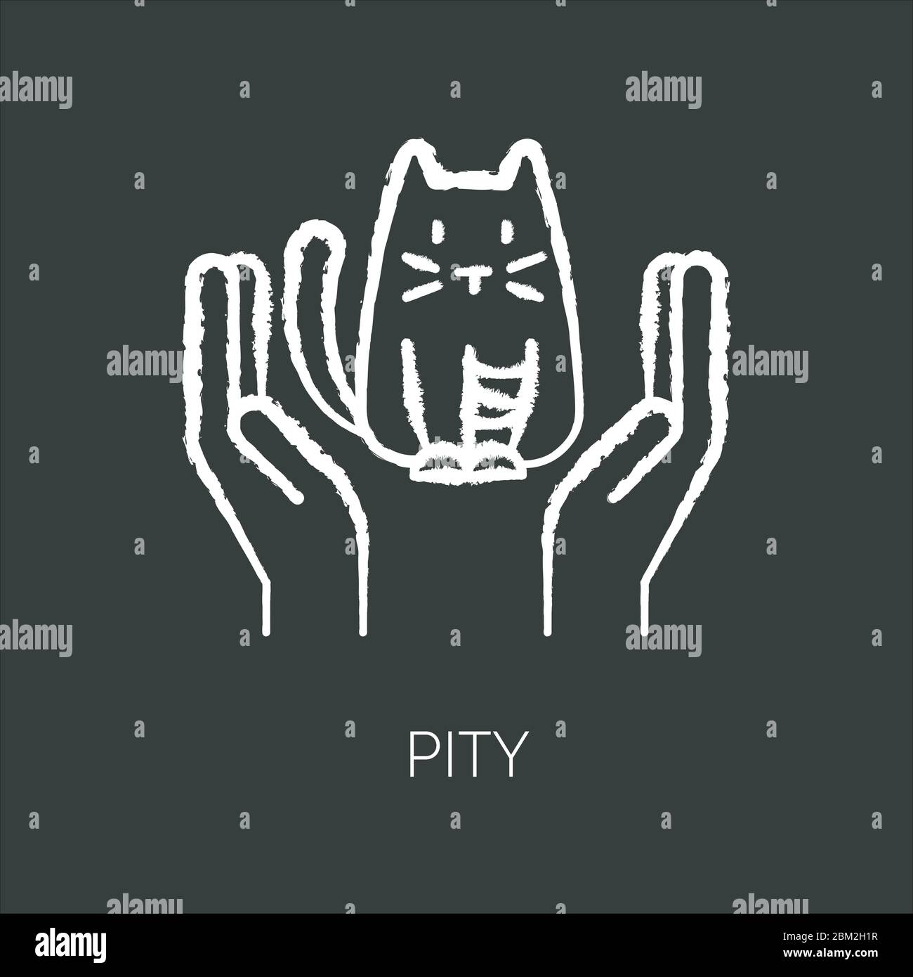 Pity sympathy empathy Stock Vector Images - Alamy