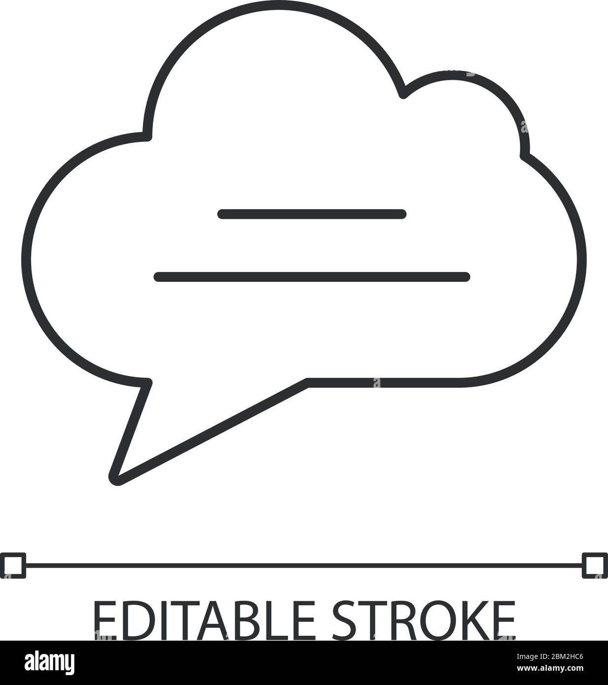 Chat cloud Black and White Stock Photos & Images - Alamy