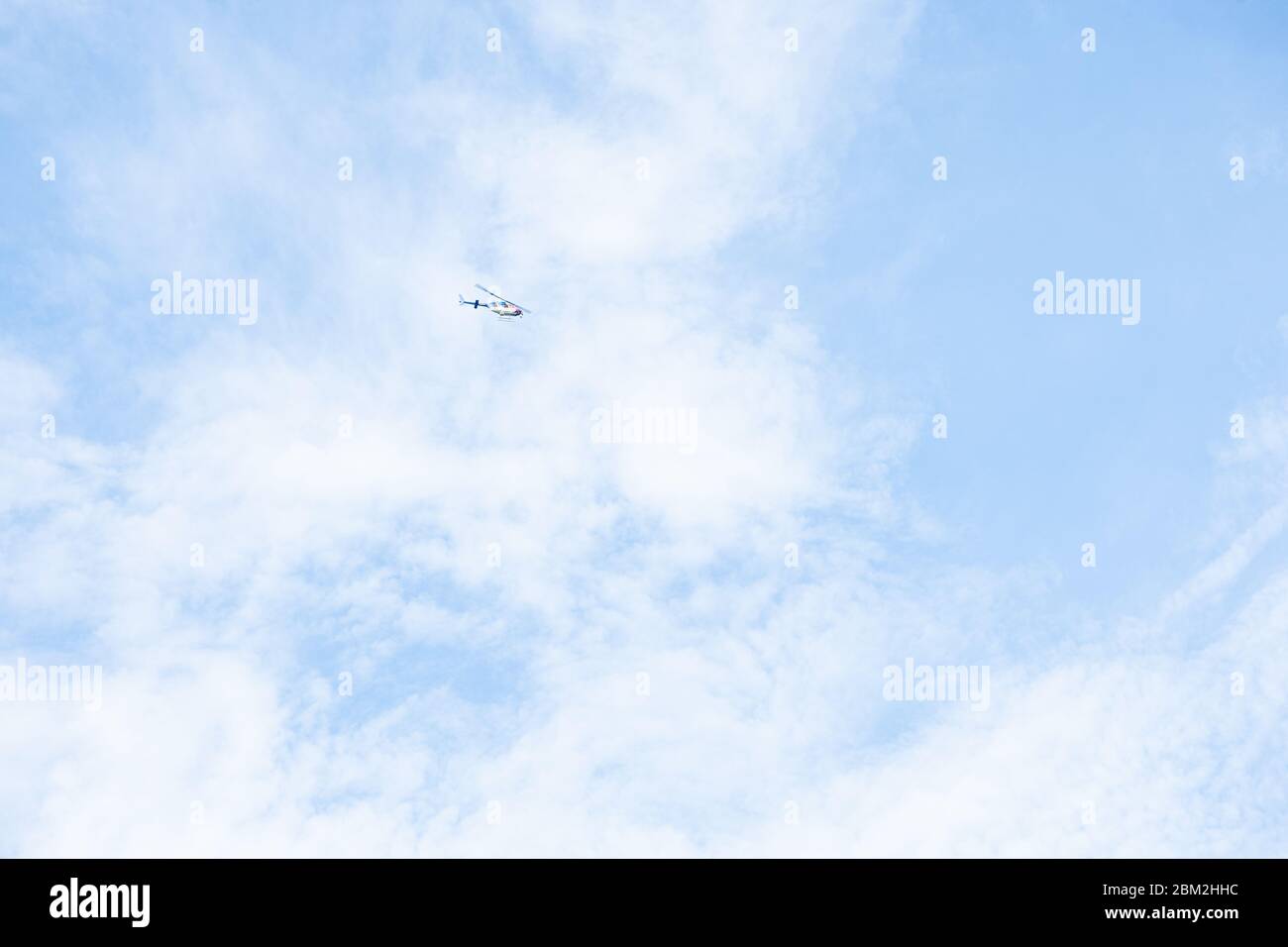 Flying through beautiful sunny cloudscape hi-res stock photography and ...