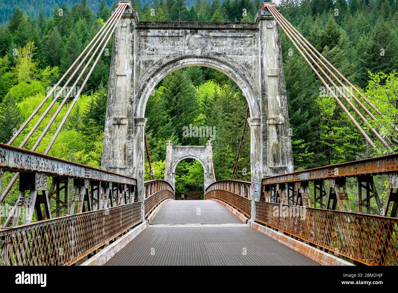 Original Alexandra Bridge site, Fraser River, British Columbia, Canada ...