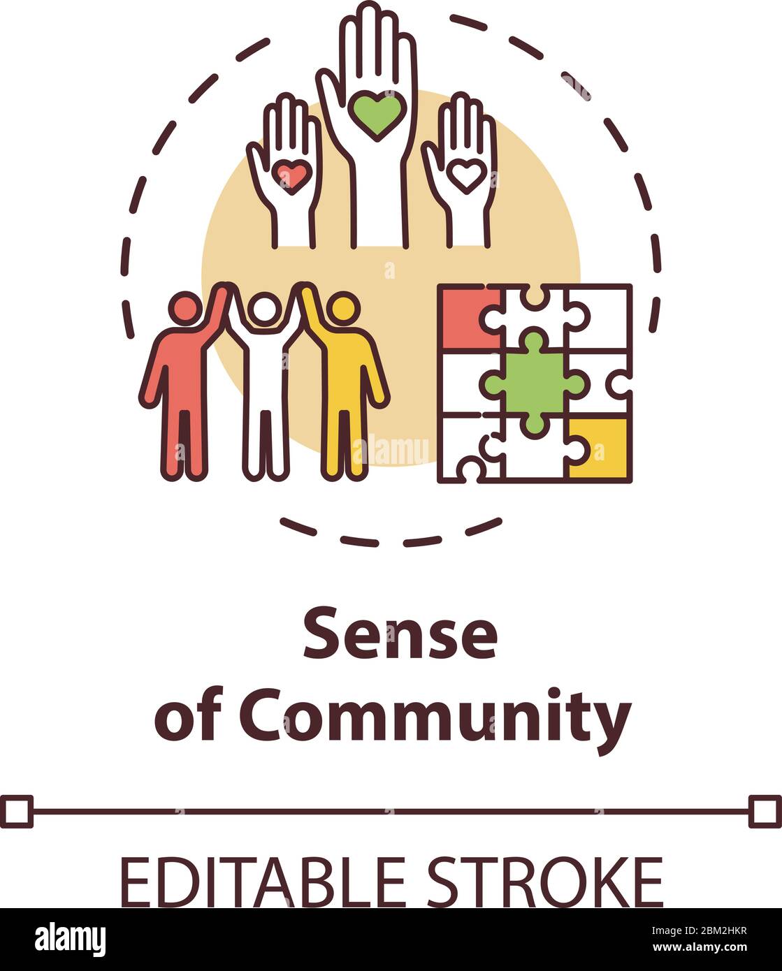 Sense of community Stock Vector Images - Alamy