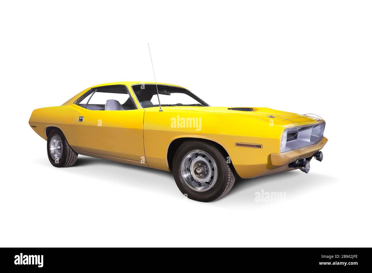 '70 Plymouth Cuda isolated on white Stock Photo - Alamy
