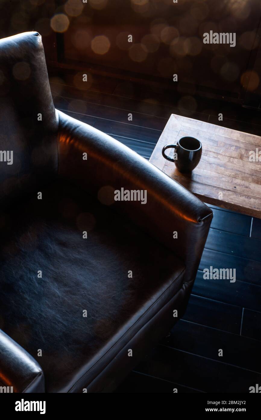 Dark chair hi-res stock photography and images - Alamy