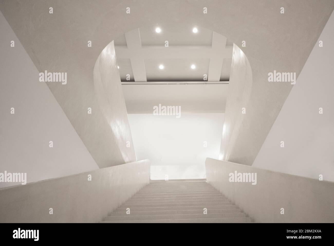 modern white interior design Stock Photo - Alamy
