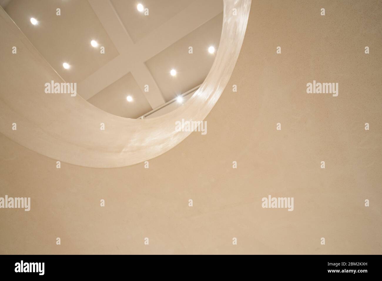 modern white interior design Stock Photo - Alamy