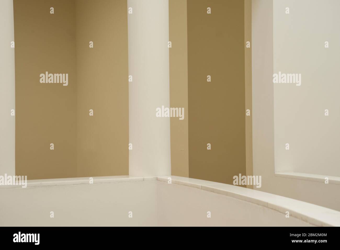 modern white interior design Stock Photo - Alamy