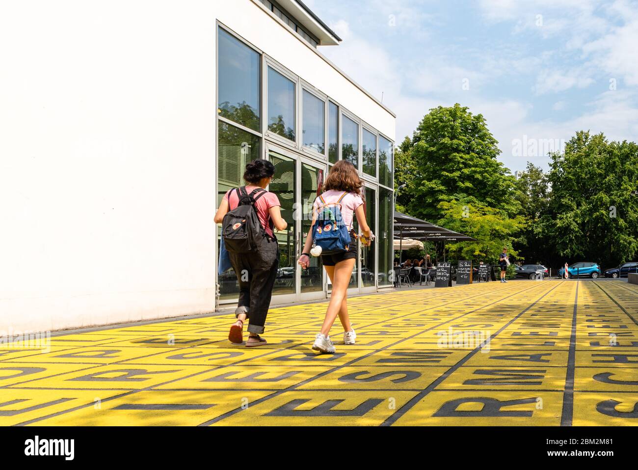 Berlin, Germany - July 29, 2019: Berlinische Galerie. It is a museum of ...