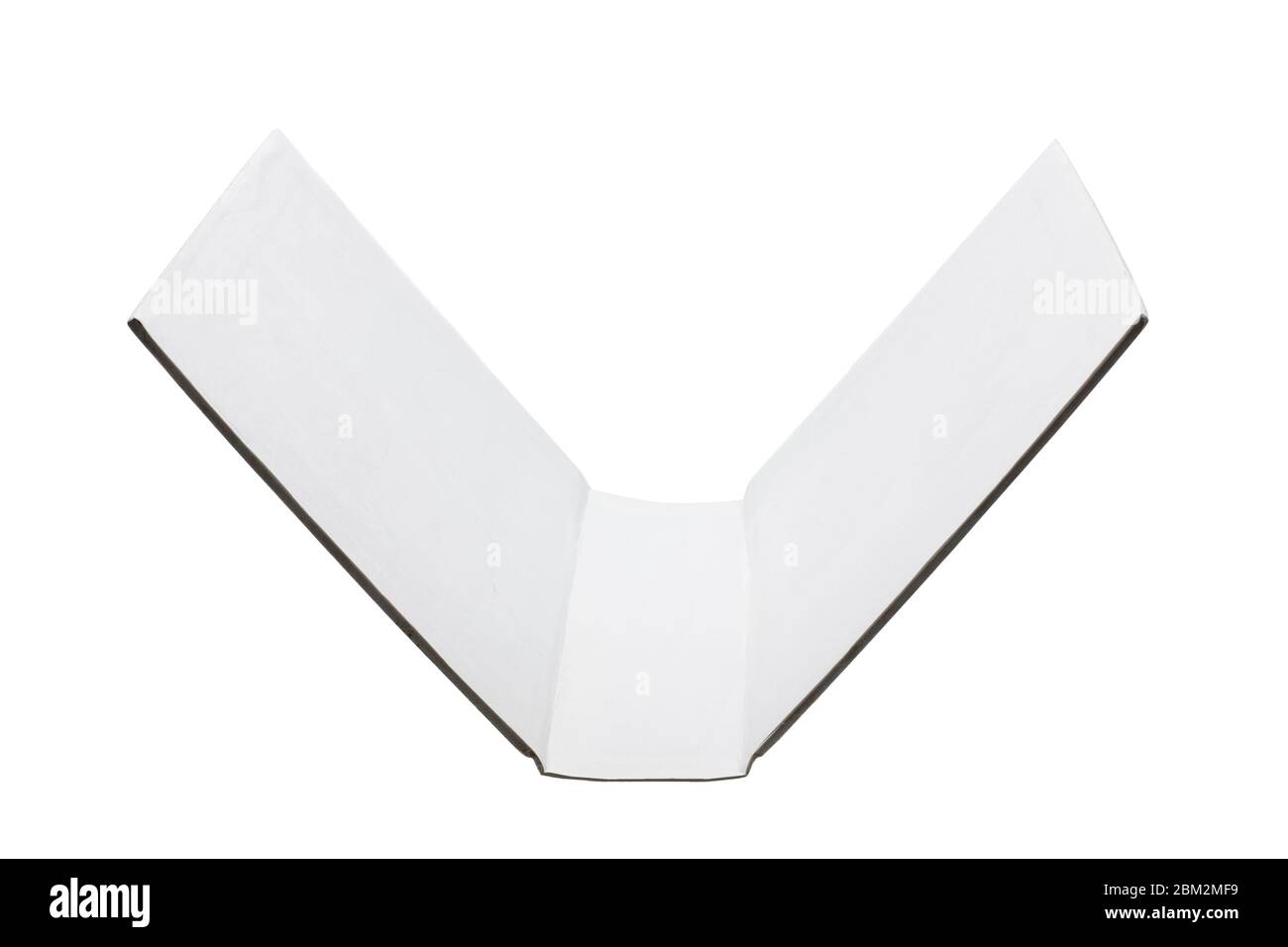File Folder on White Background Stock Photo - Alamy