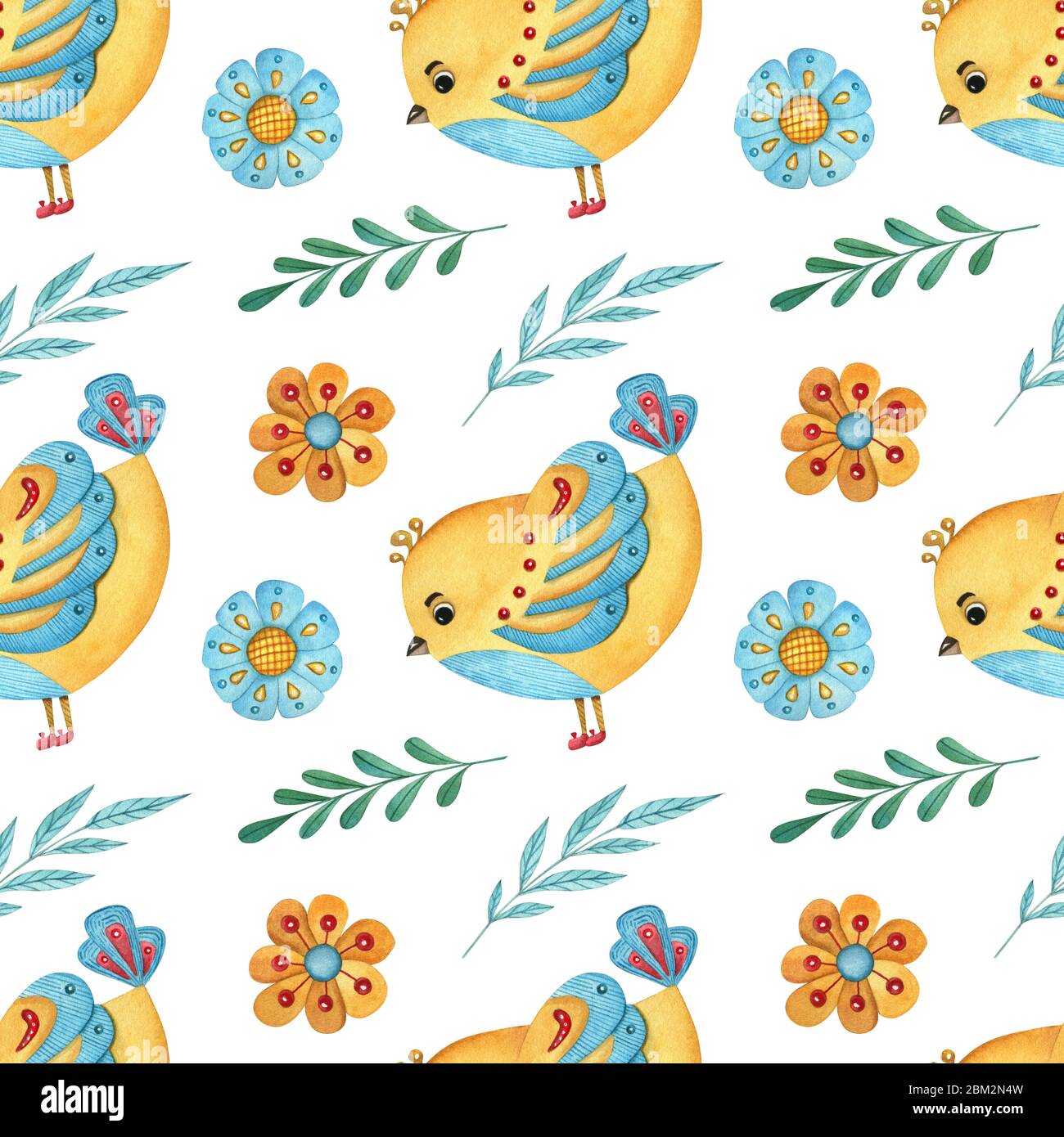Animated Flowers And Birds