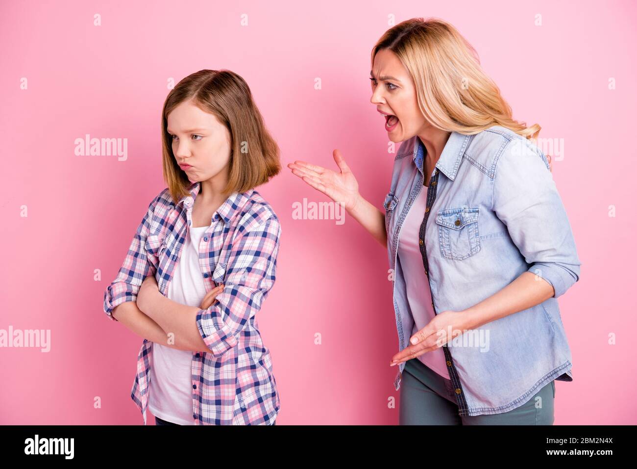 Mother daughter conflict schoolgirl hi-res stock photography and images ...