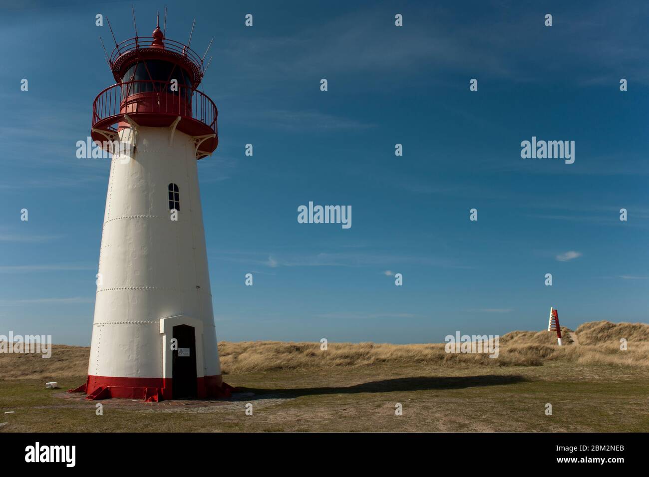 landscape with lighthouse Stock Photo - Alamy