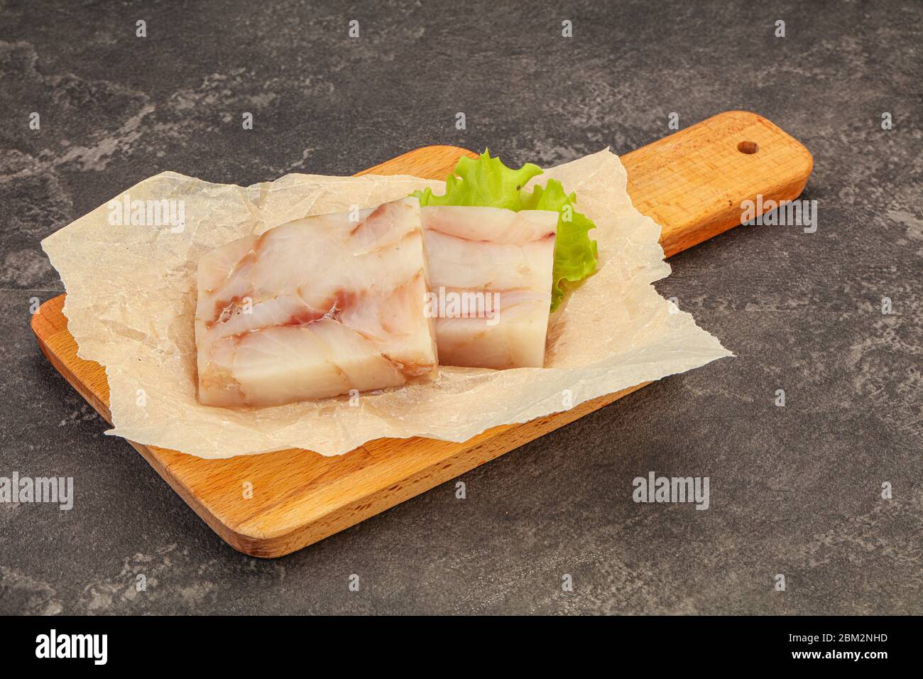 Raw dietary pollock fish fillet for cooking Stock Photo - Alamy