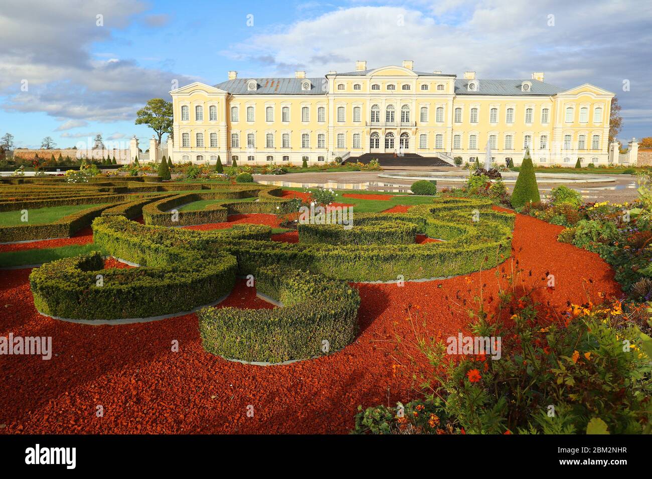 Rundale palace rundales pils hi-res stock photography and images - Alamy