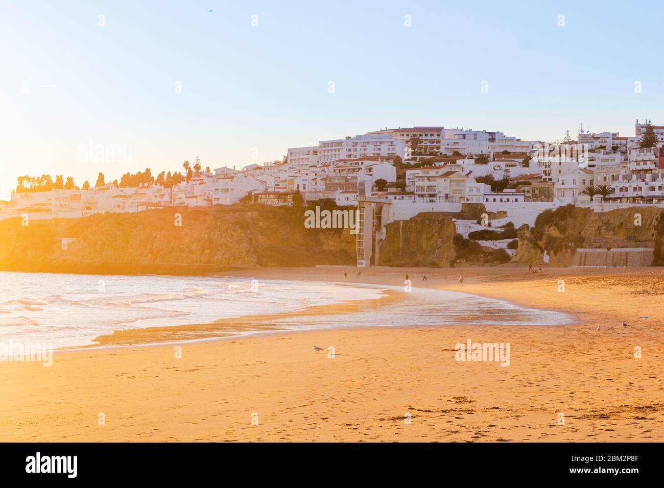 Albufeira old town beach hi-res stock photography and images - Alamy