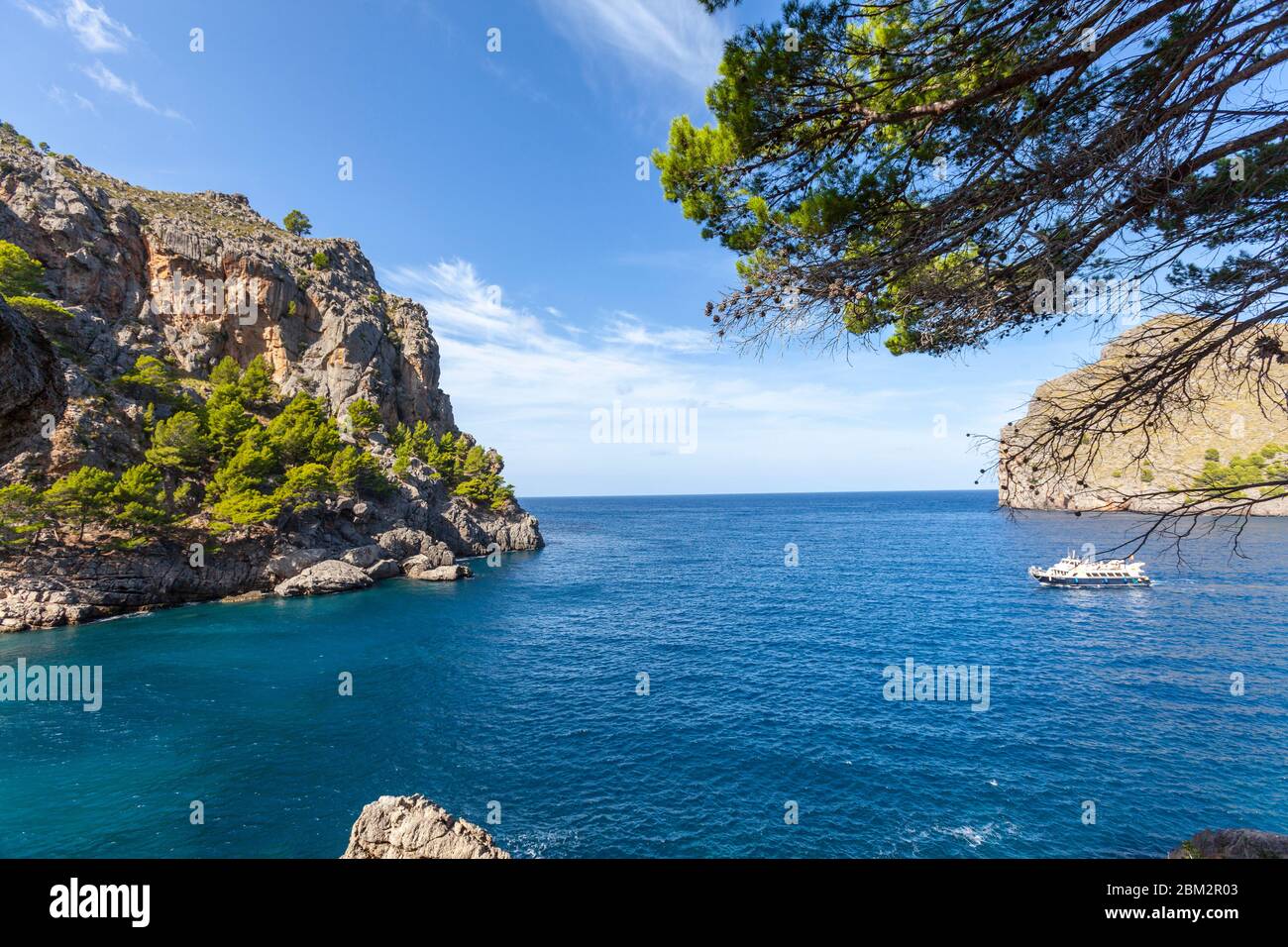 Torrent de Pareis , Sa Calobra, Balearic Islands, Spain Stock Photo - Alamy