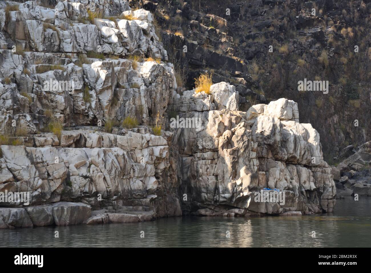 The fury of Dhuadhar water falls. Jabalpur, Madhya Pradesh (INDIA Stock ...
