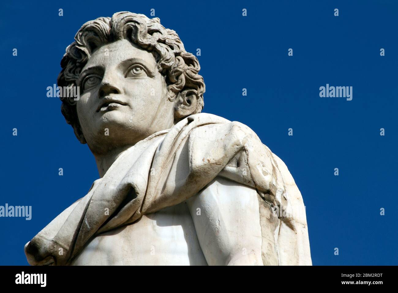 Statue of pollux at piazza del campidoglio hi-res stock photography and ...