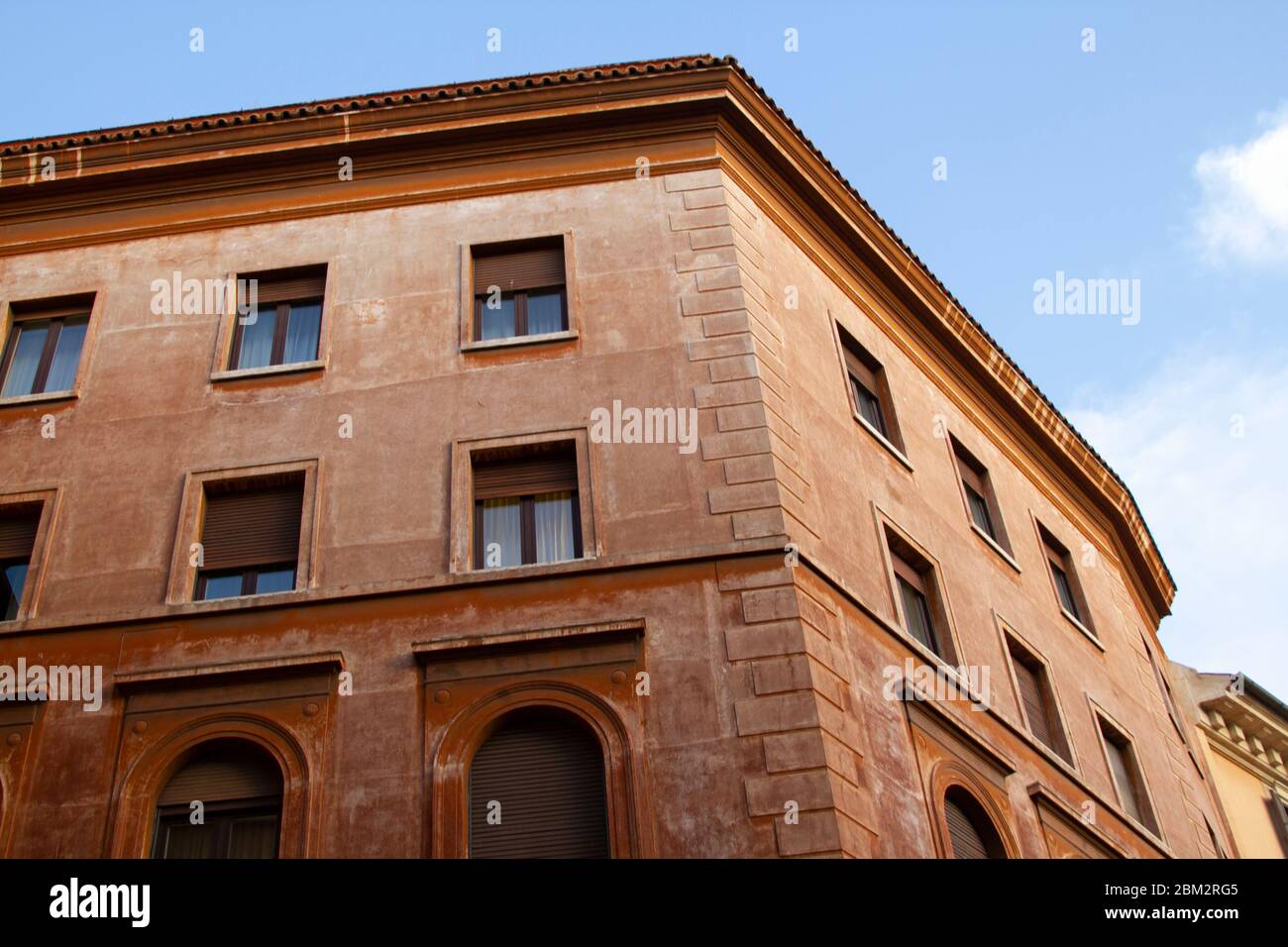 Terracotta facades hi-res stock photography and images - Alamy